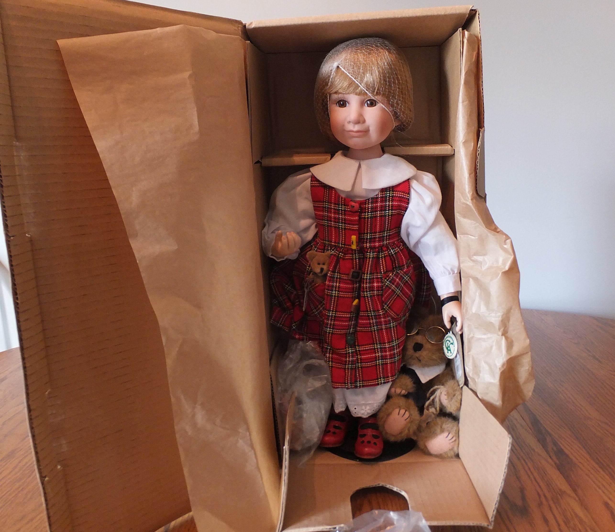 The Boyds Collection Ltd Yesterday's Child Christa With Harvey Back to ...