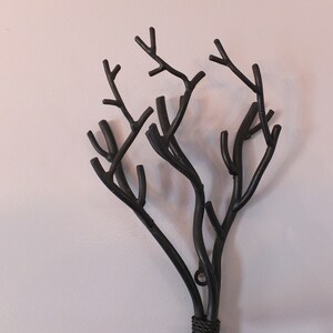 Forged Iron Tree Branch Wall Mount Pillar Candle / Sconce Holder - Etsy