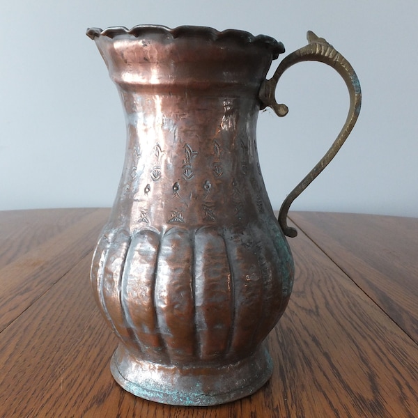 Copper Pitcher - Etsy
