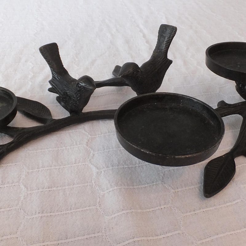 Bird Branch Candleholder - Etsy