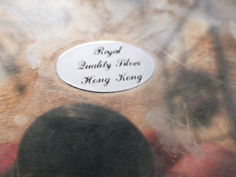 Vintage Regal Silver Plate Round Serving Platter With Five - Etsy