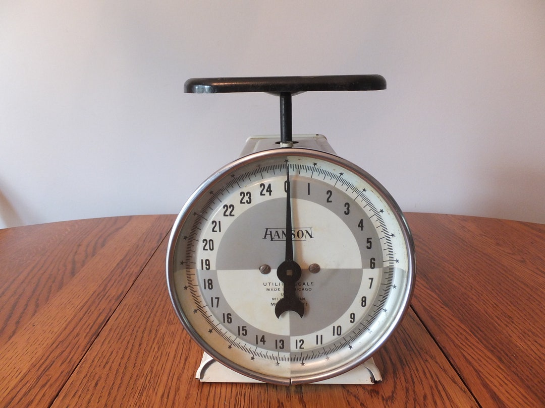 Vintage Hanson Utility Kitchen Scale - Etsy