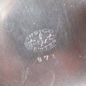 Vintage Insico Pewter 3 Arm Candelabra - Etsy