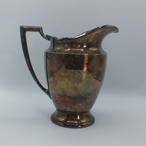 Wm Rogers Silver Plated Water Pitcher Washington Pattern 1010 - Etsy