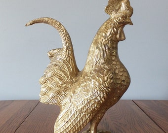 Brass Rooster | Etsy