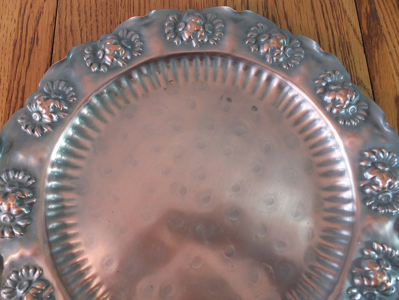 Vintage Gregorian Copper Plate / Wall Decor - Etsy