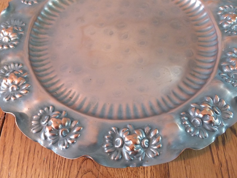 Vintage Gregorian Copper Plate / Wall Decor - Etsy