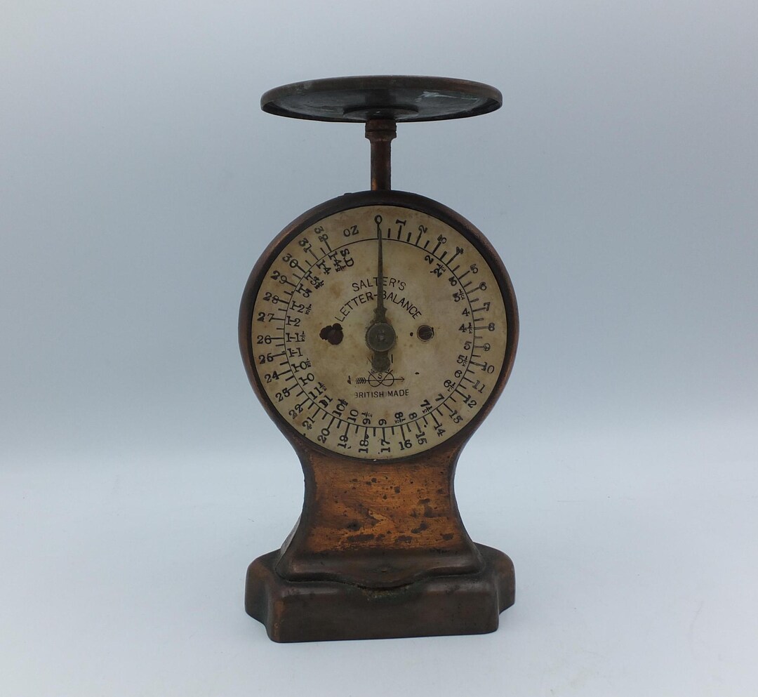 Rare Vintage Salter Letter Balance Scale No 11 - Etsy