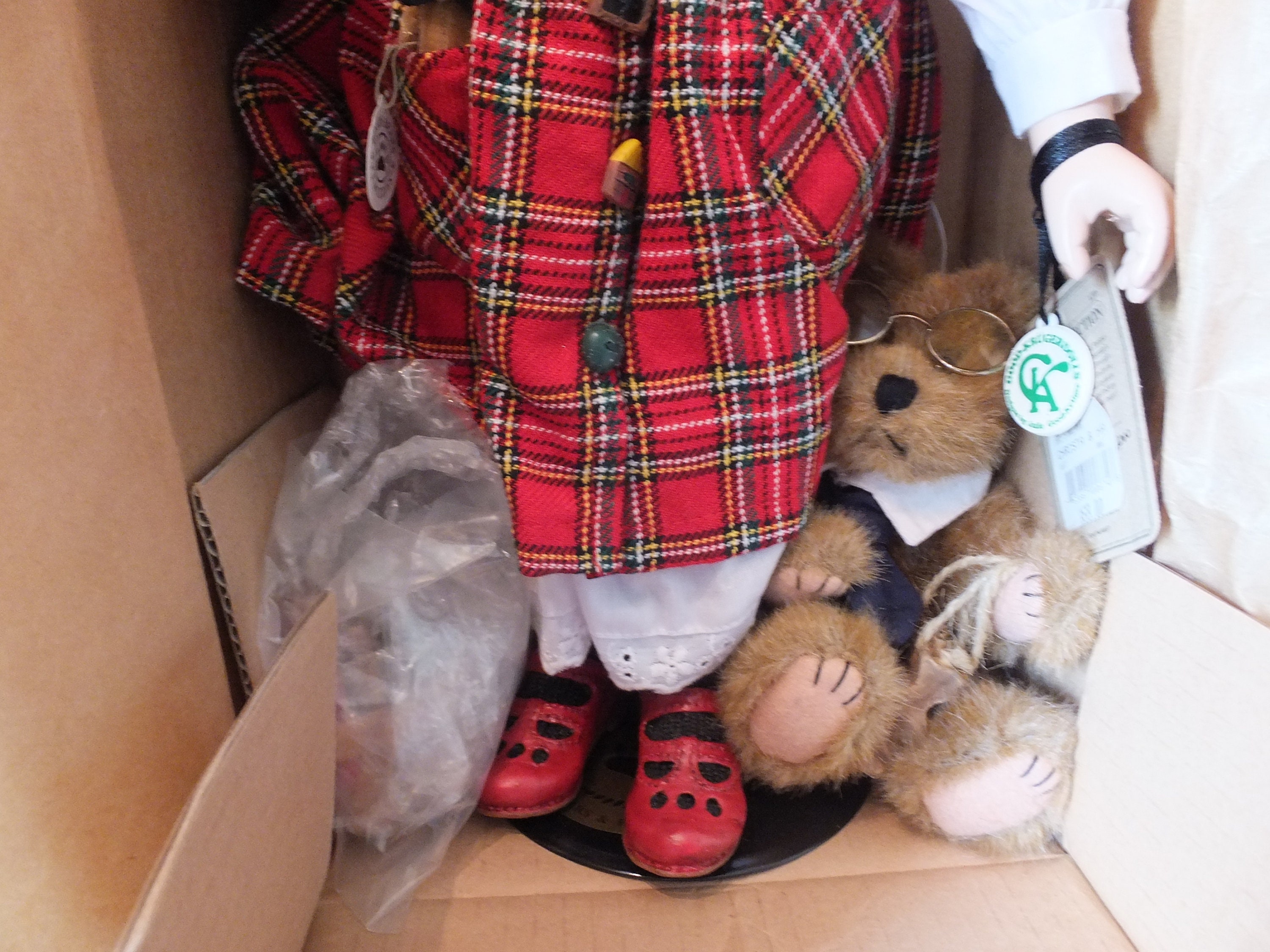 The Boyds Collection Ltd Yesterday's Child Christa With Harvey Back to ...