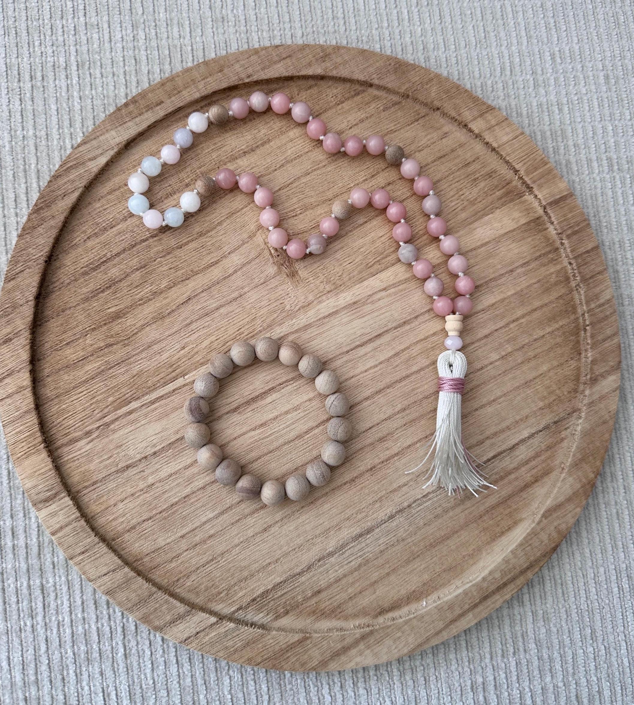 Japa Mala for Sacred Codes 45 Beads. Rosary. Codigos Sagrados. Healing ...