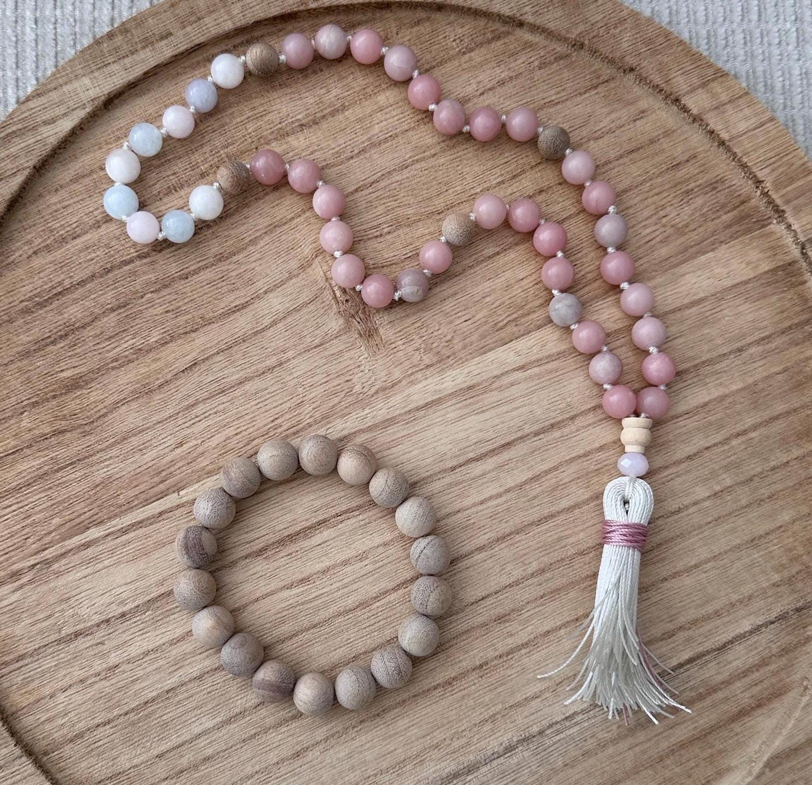 Japa Mala for Sacred Codes 45 Beads. Rosary. Codigos Sagrados. Healing ...