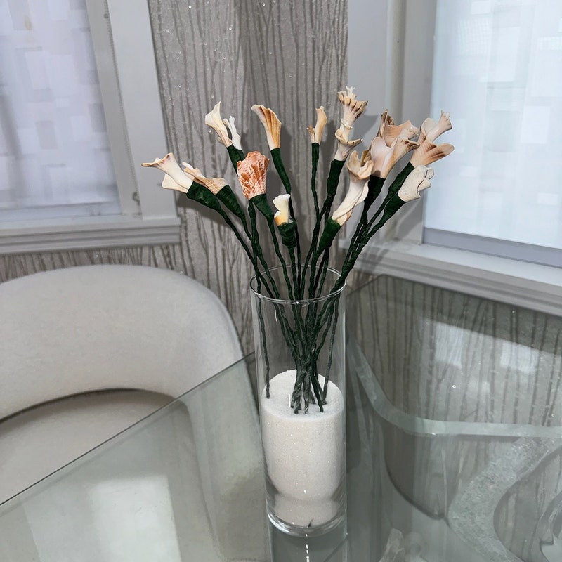 Seashell Flowers - Etsy