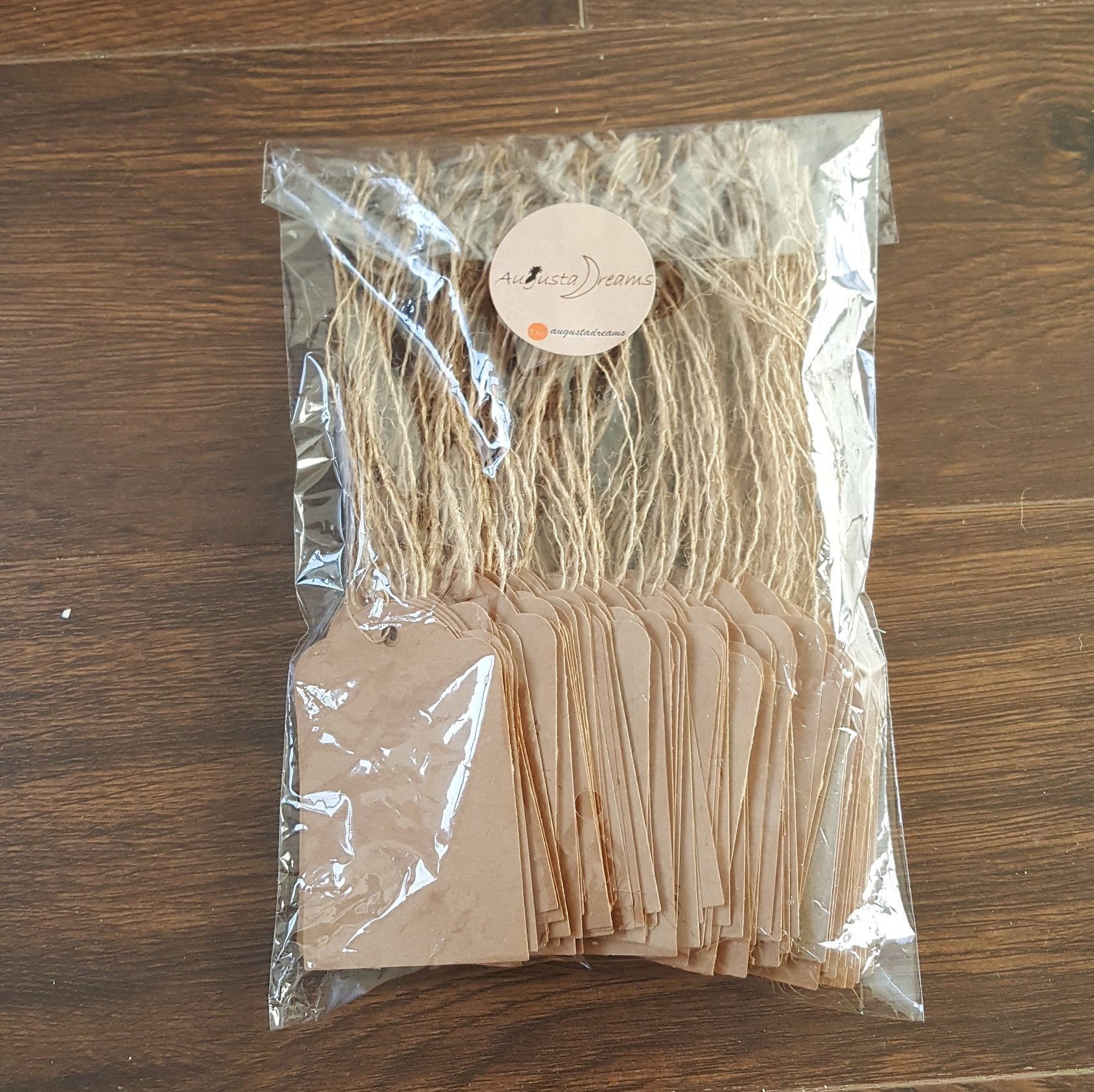 100 Brown Kraft Tags Small Kraft Tag Thank you tags Kraft | Etsy