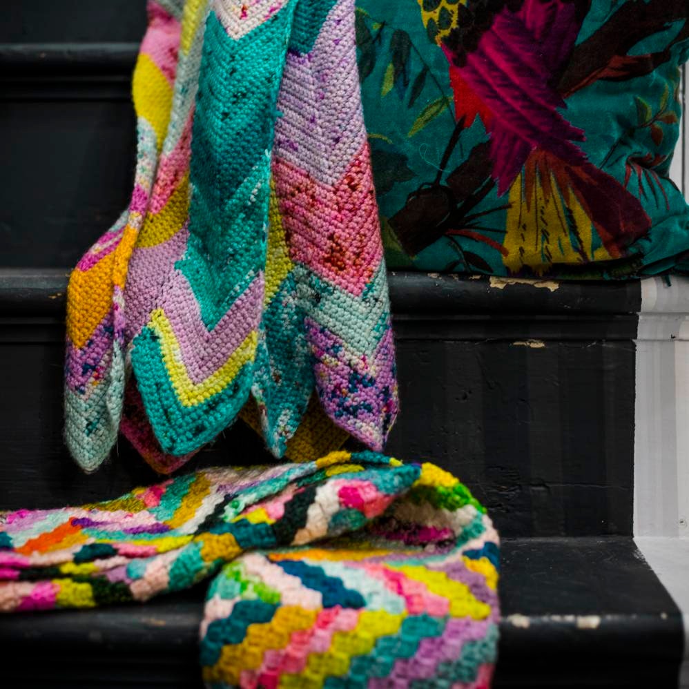 Crochet Northeasterly Blanket Pattern by Katy Stevens Studio - Etsy