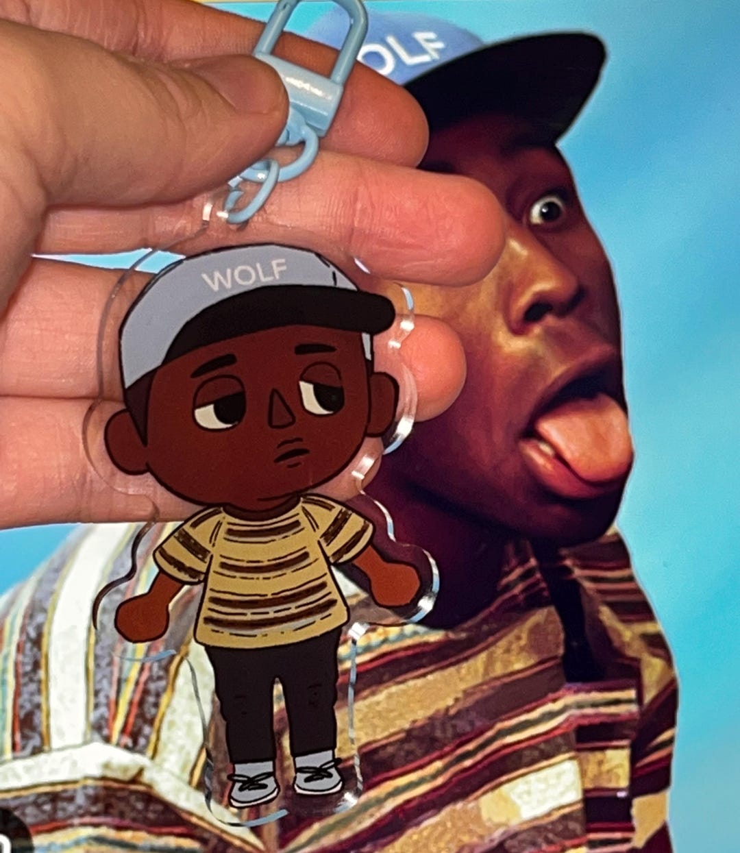 Tyler the Creator Keychain Wolf Cute Chibi - Etsy