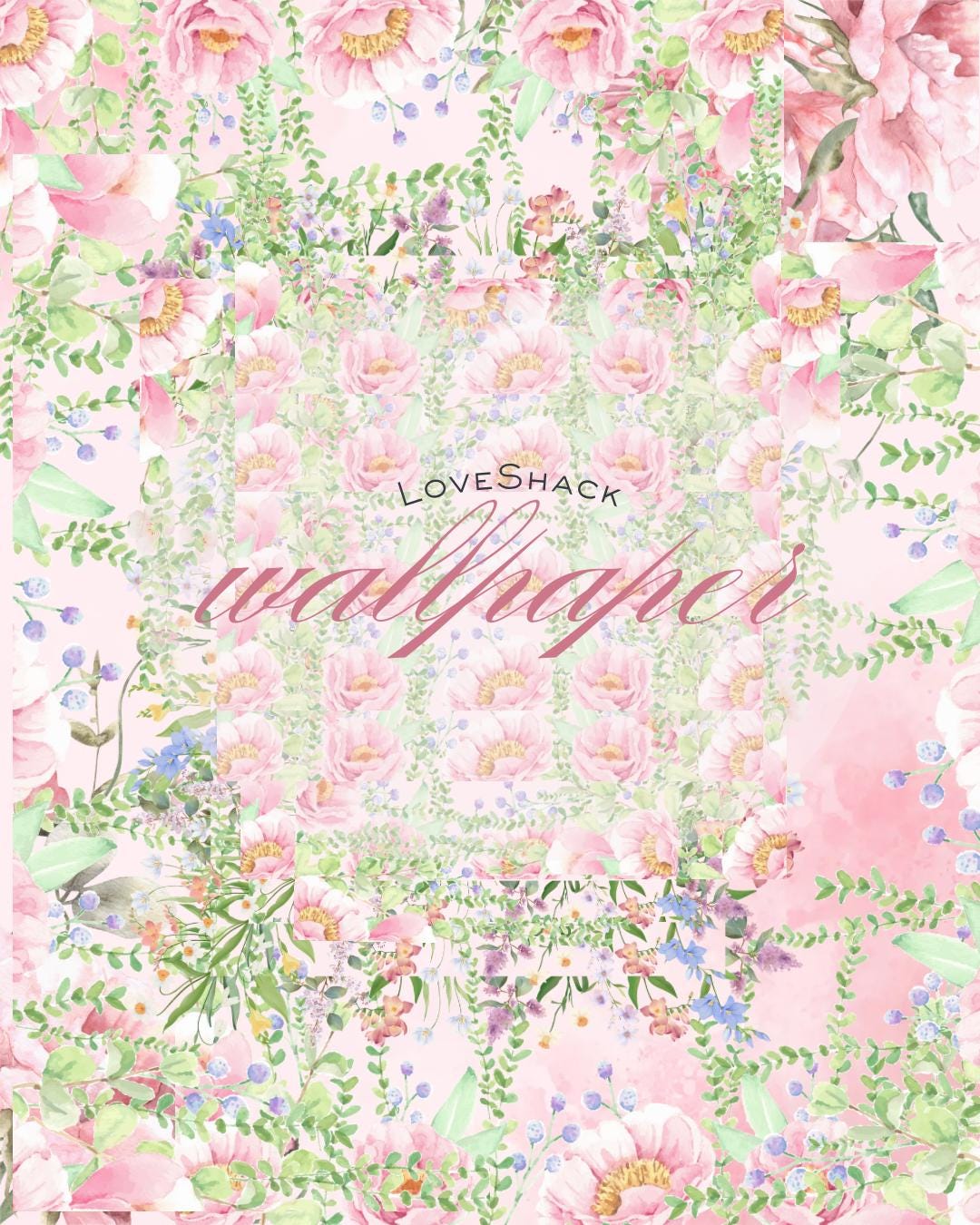 Loveshackfancy-inspired Aesthetic Phone Wallpapers | Romantic Floral ...