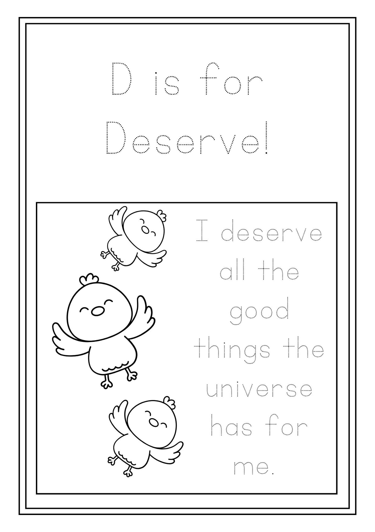 Manifestation A-Z Coloring Book - Etsy