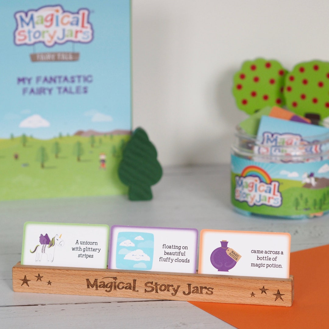 Story Writing Gift Set for Children - Write Your Own Fairy Tale Kit ...