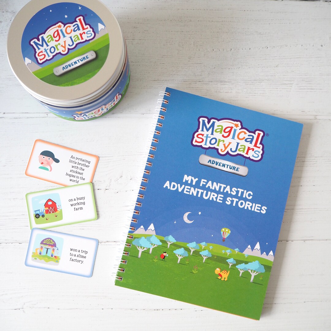 Story Writing Gift Set for Children - Write Your Own Adventure Stories ...