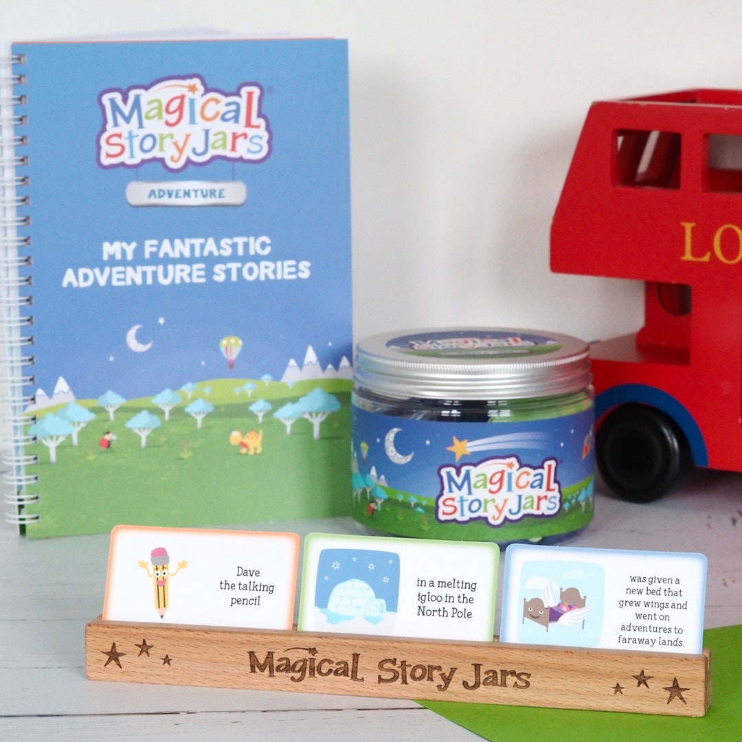 Story Writing Gift Set for Children - Write Your Own Adventure Stories ...