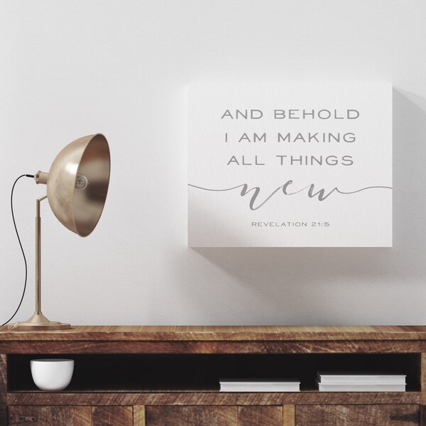 Makes All Things New - Etsy