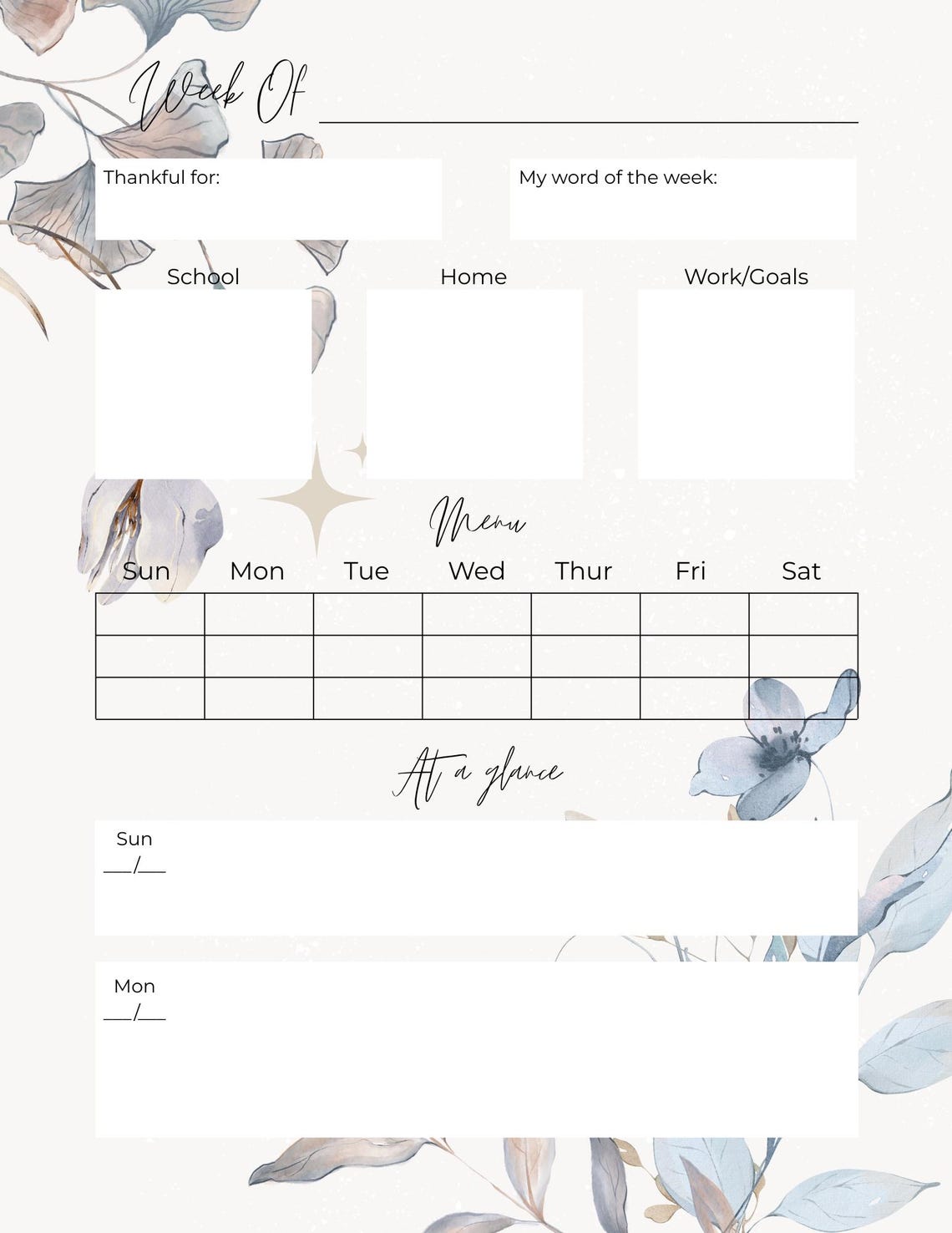 2025-2026 Homeschool Planner Printable | Christian Organizer With KJV ...