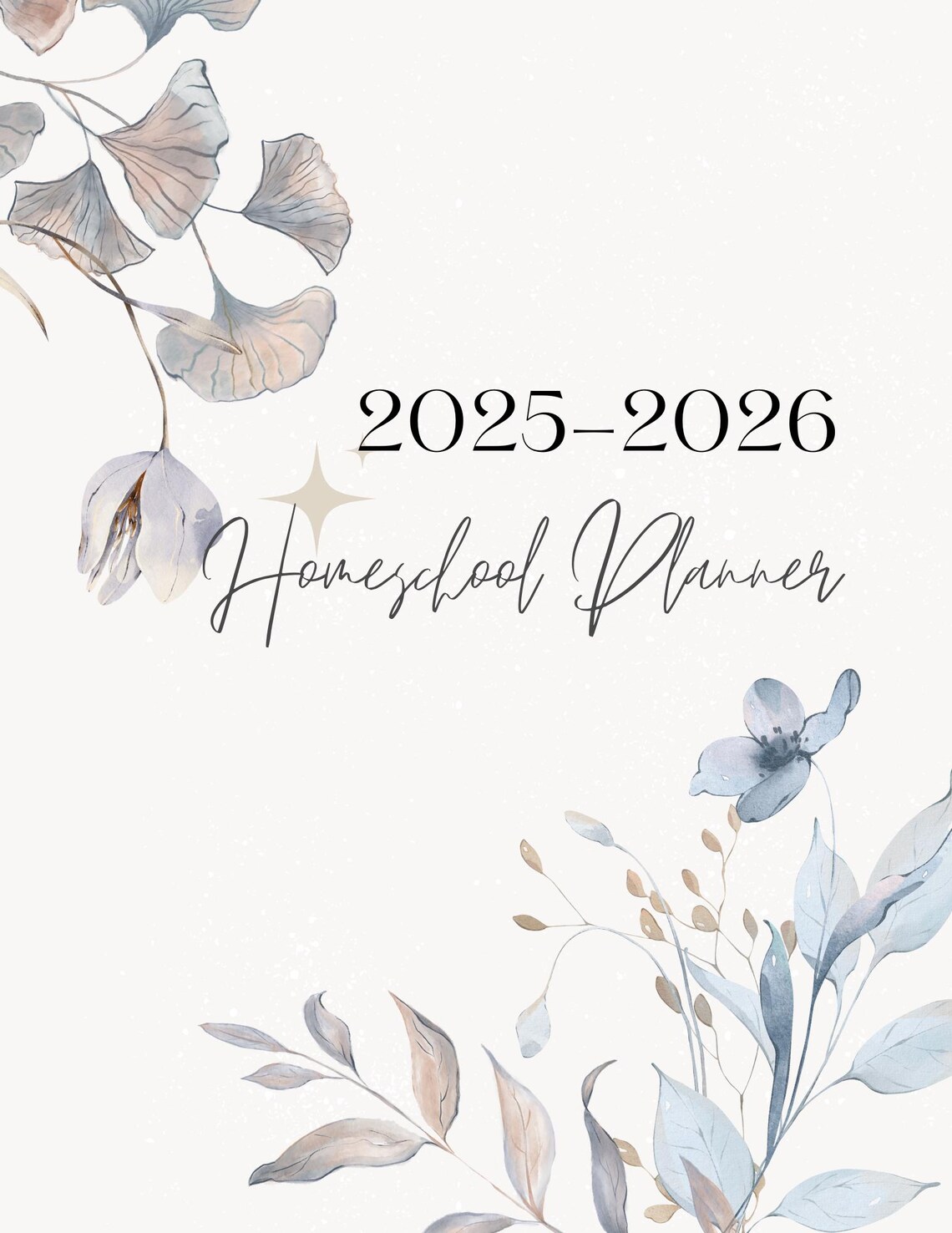 2025-2026 Homeschool Planner Printable | Christian Organizer With KJV ...