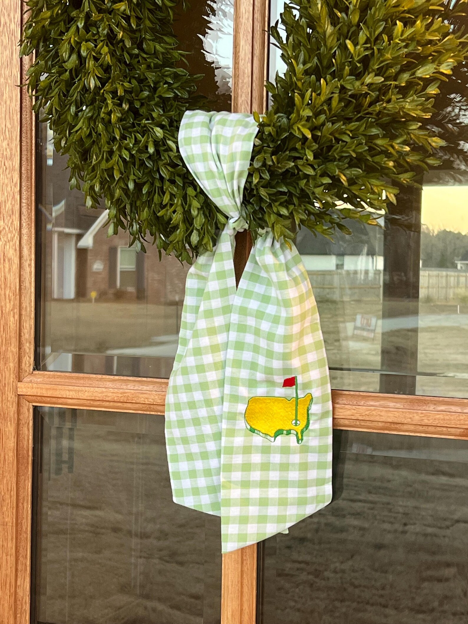 Masters Wreath Sash - Etsy