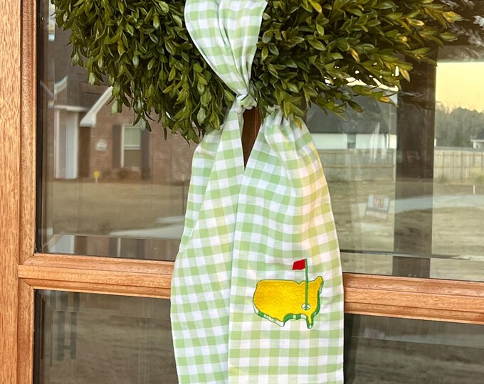 Masters Wreath Sash - Etsy