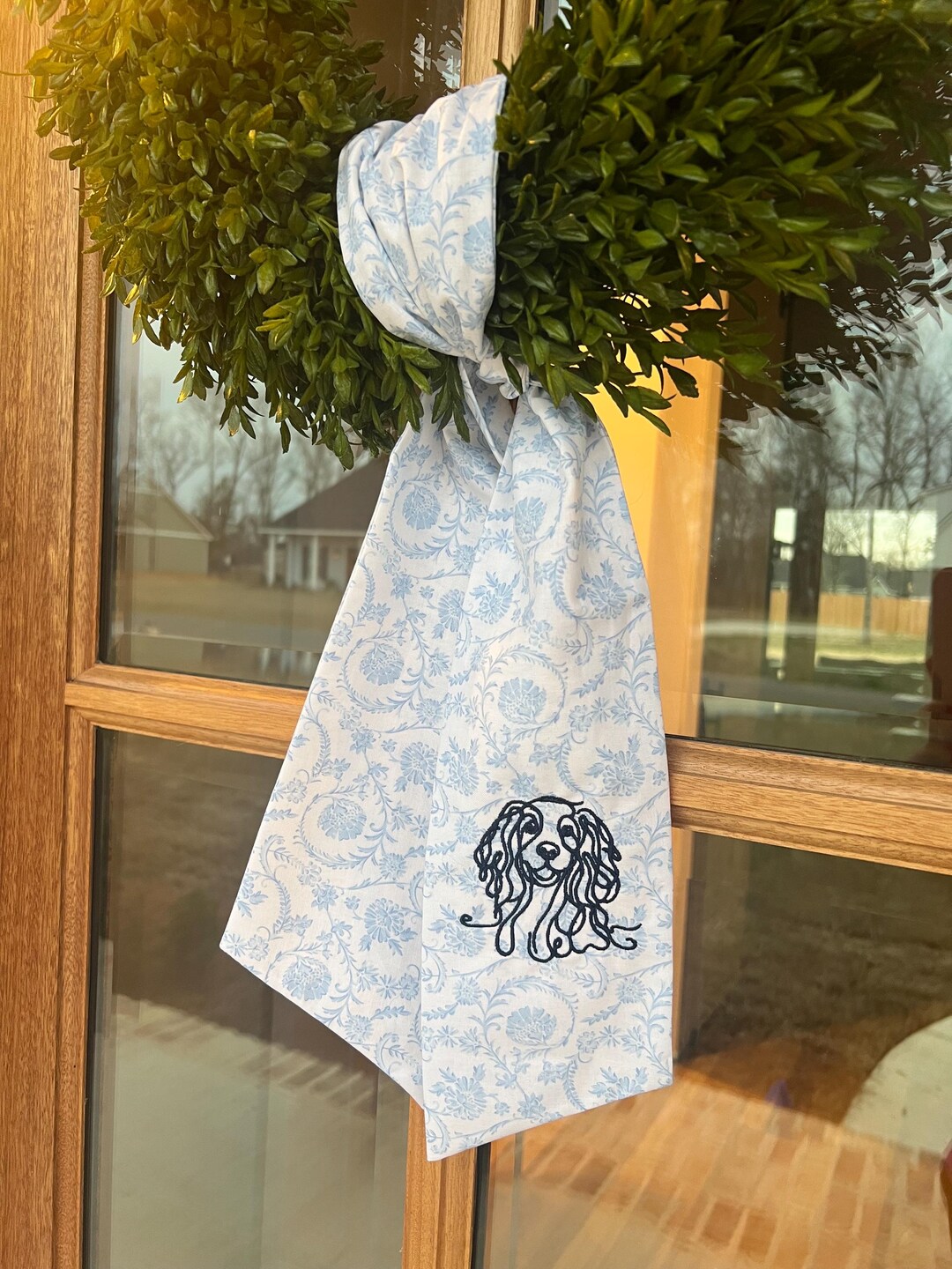 Custom Dog Wreath Sash - Etsy