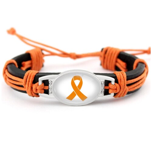 MS Multiple Sclerosis Awareness Micro Paracord Bracelet - Etsy