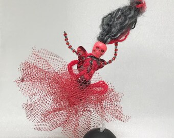 Ballerina skeleton | Etsy