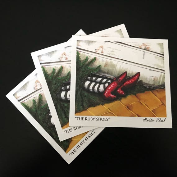 Oz Ruby Slippers Drawing