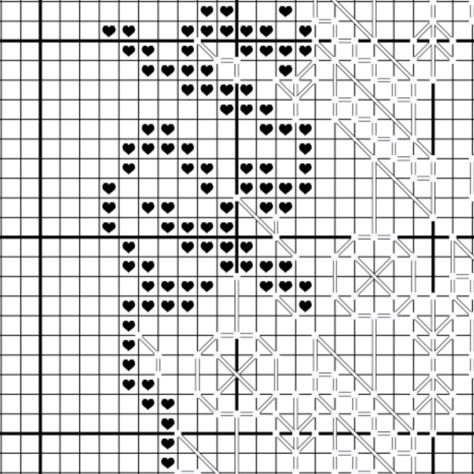 PDF Cross Stitch Pattern: Rhode Island Blackwork Pattern | Etsy