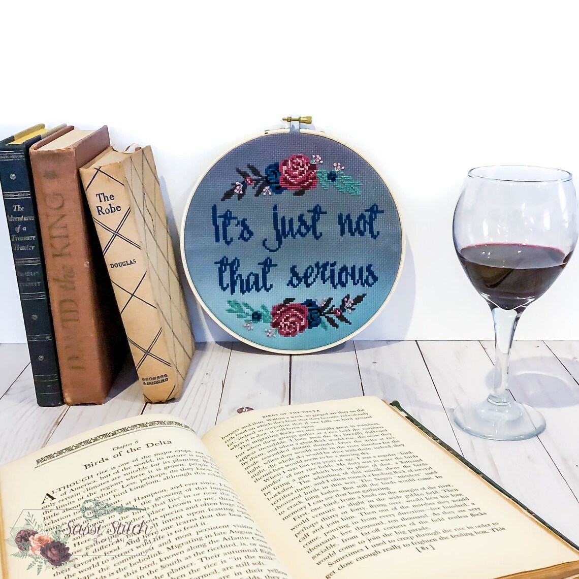 PDF Pattern: It's Just Not That Serious Cross Stitch | Etsy