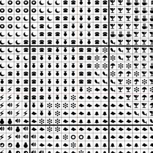 PDF Pattern: Dark Floral Cross Stitch Pattern, Vintage Inspired, Large ...