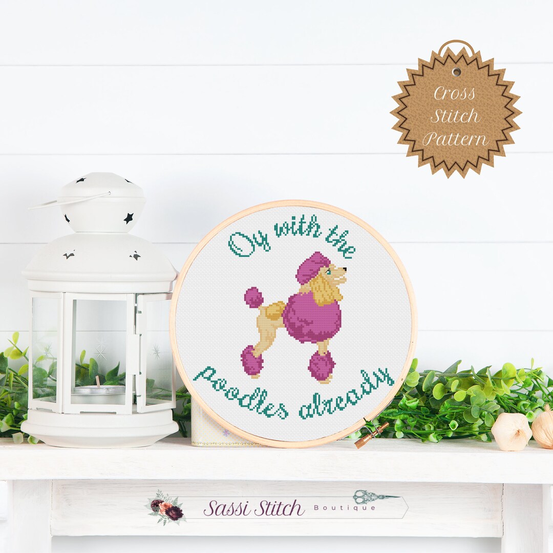 PDF Pattern: Gilmore Girls Cross Stitch Pattern/oy With the - Etsy