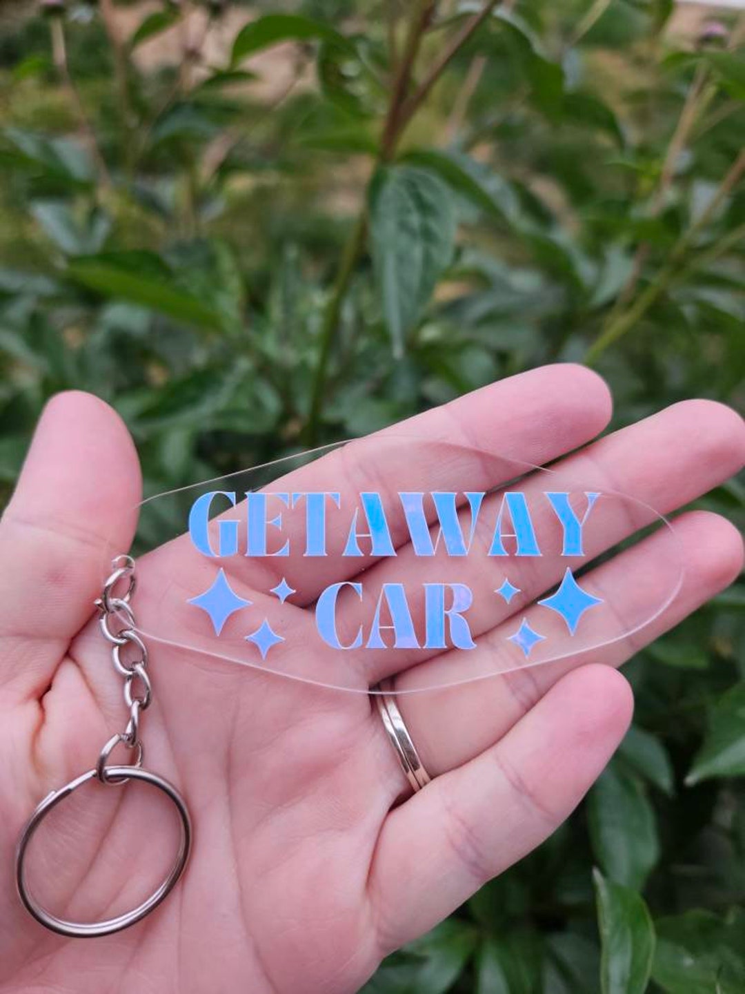 Taylor Swift Getaway Car Acrylic Keychain With Holographic - Etsy