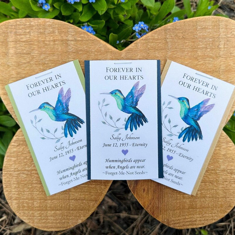 Bird Seed Memorial Packets - Etsy