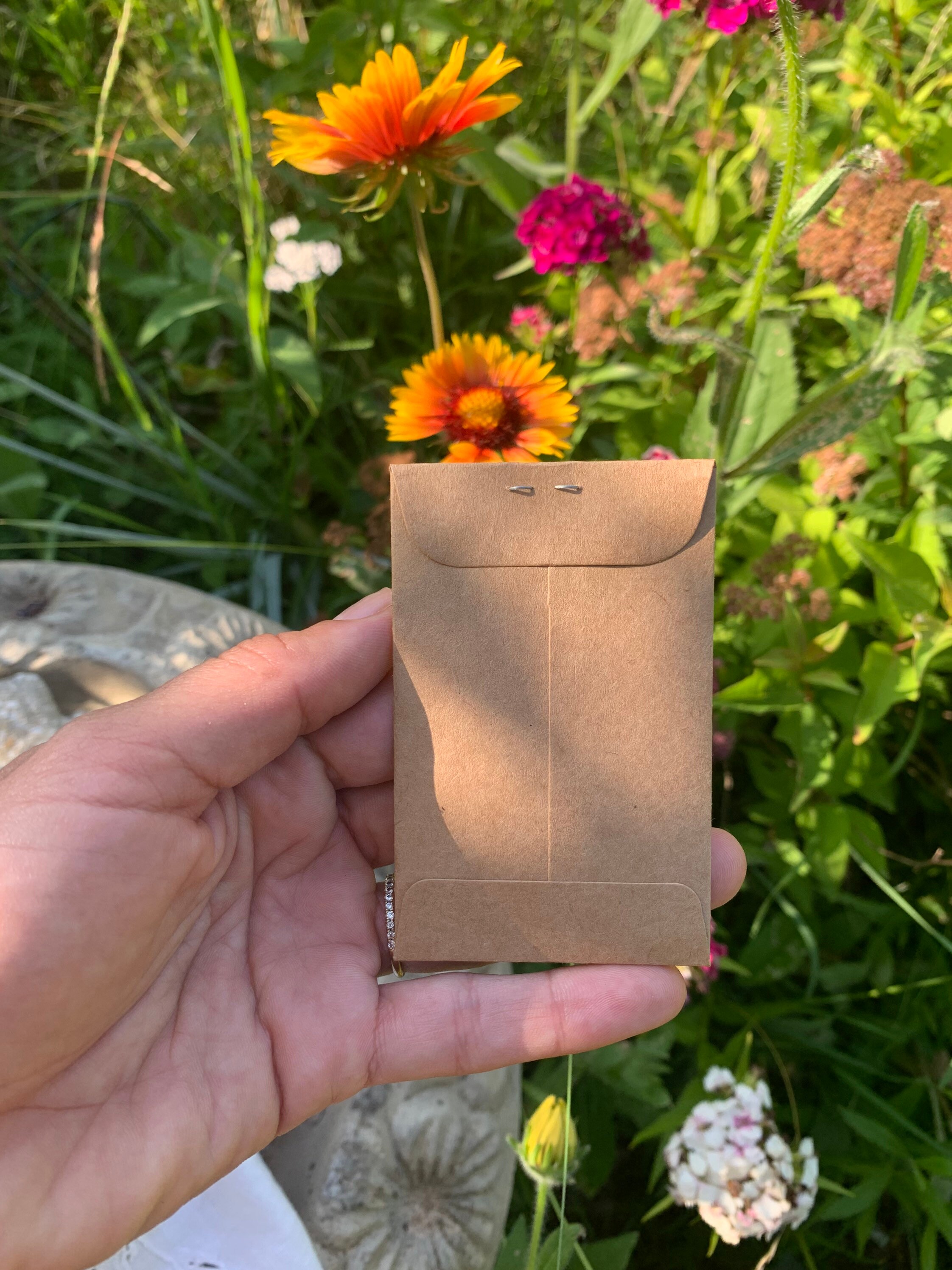 Memorial Seed Packets Brown Vellum Seed Packets Funeral - Etsy