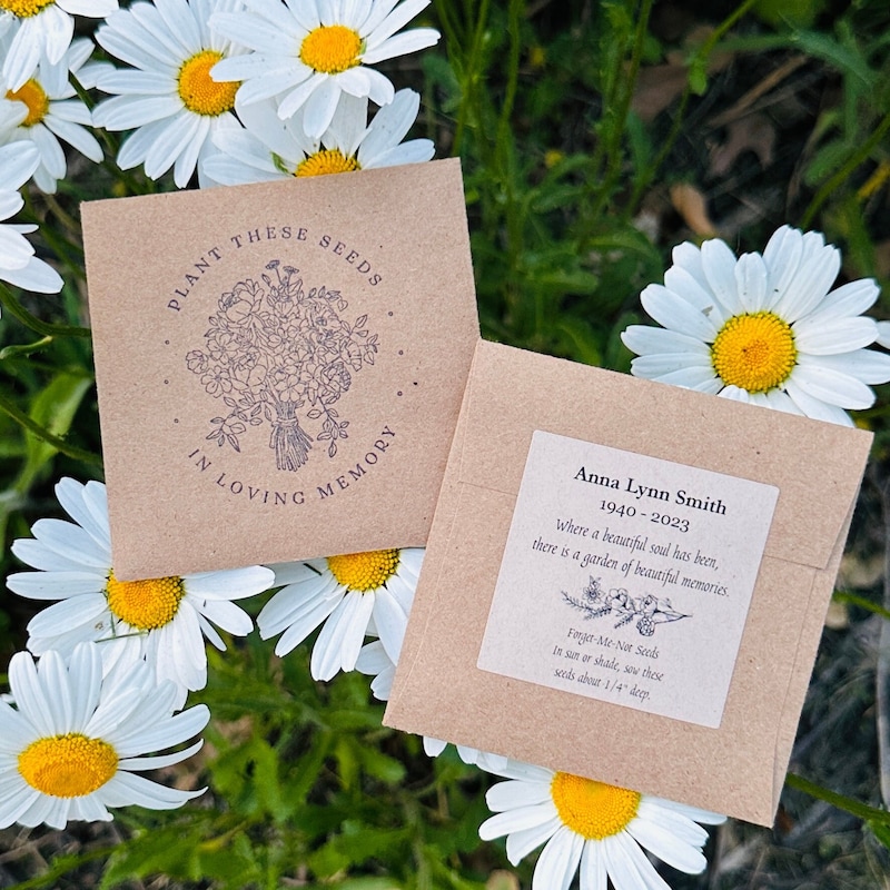 Memorial Seeds - Etsy
