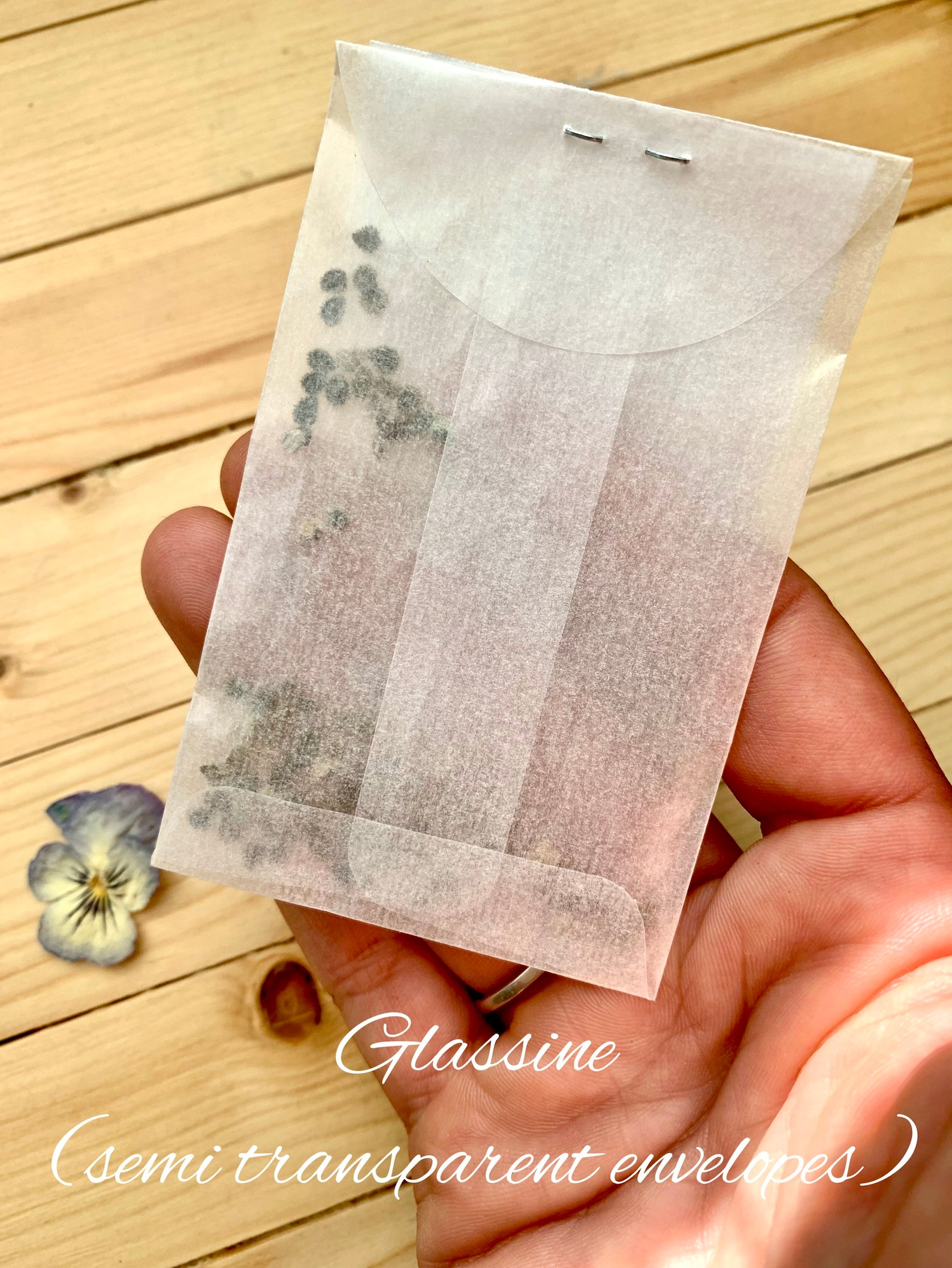 Memorial Seed Packets Brown Vellum Seed Packets Funeral - Etsy