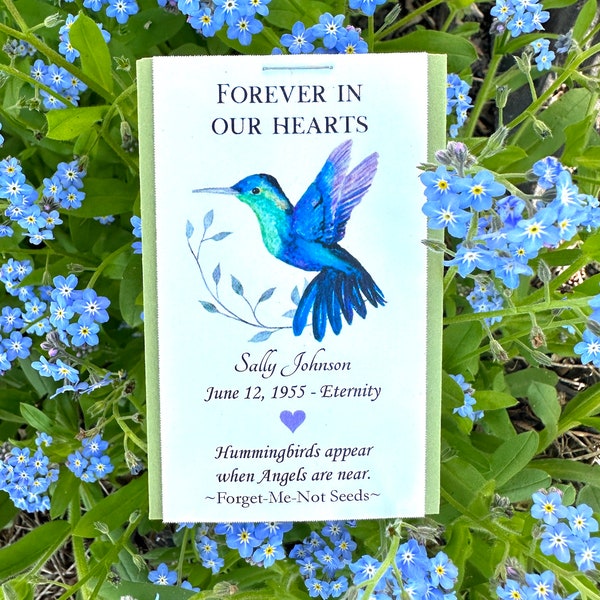 Bird Seed Memorial Packets - Etsy
