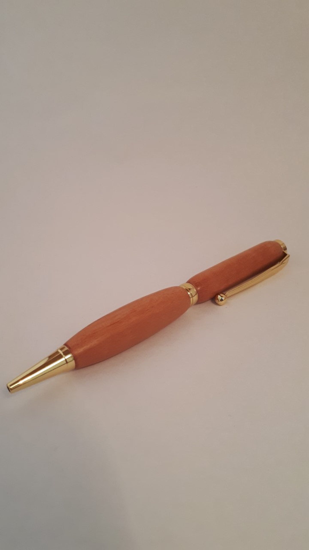 Cherry Wooden Twist Pen - Etsy