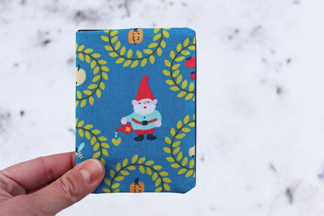 Mini Notebook Little Garden Gnome, Dwarf Tomte Mini Composition ...