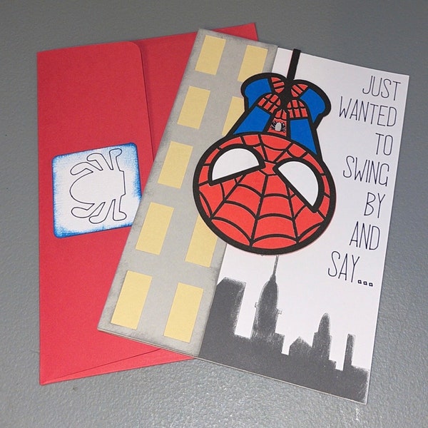 Spiderman 30th Birthday Card - Etsy