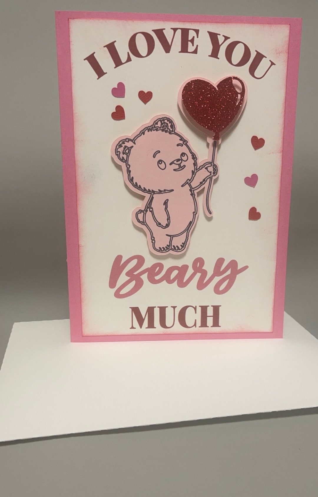 Bear - Valentine’s Day Card - Etsy