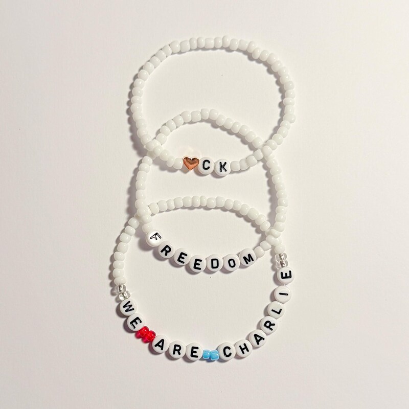 We Are Charlie Kirk Bracelet - Etsy
