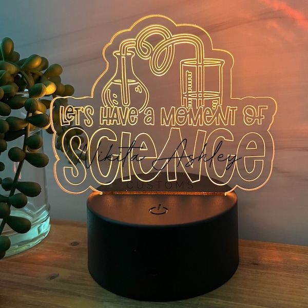 Science Lamp - Etsy