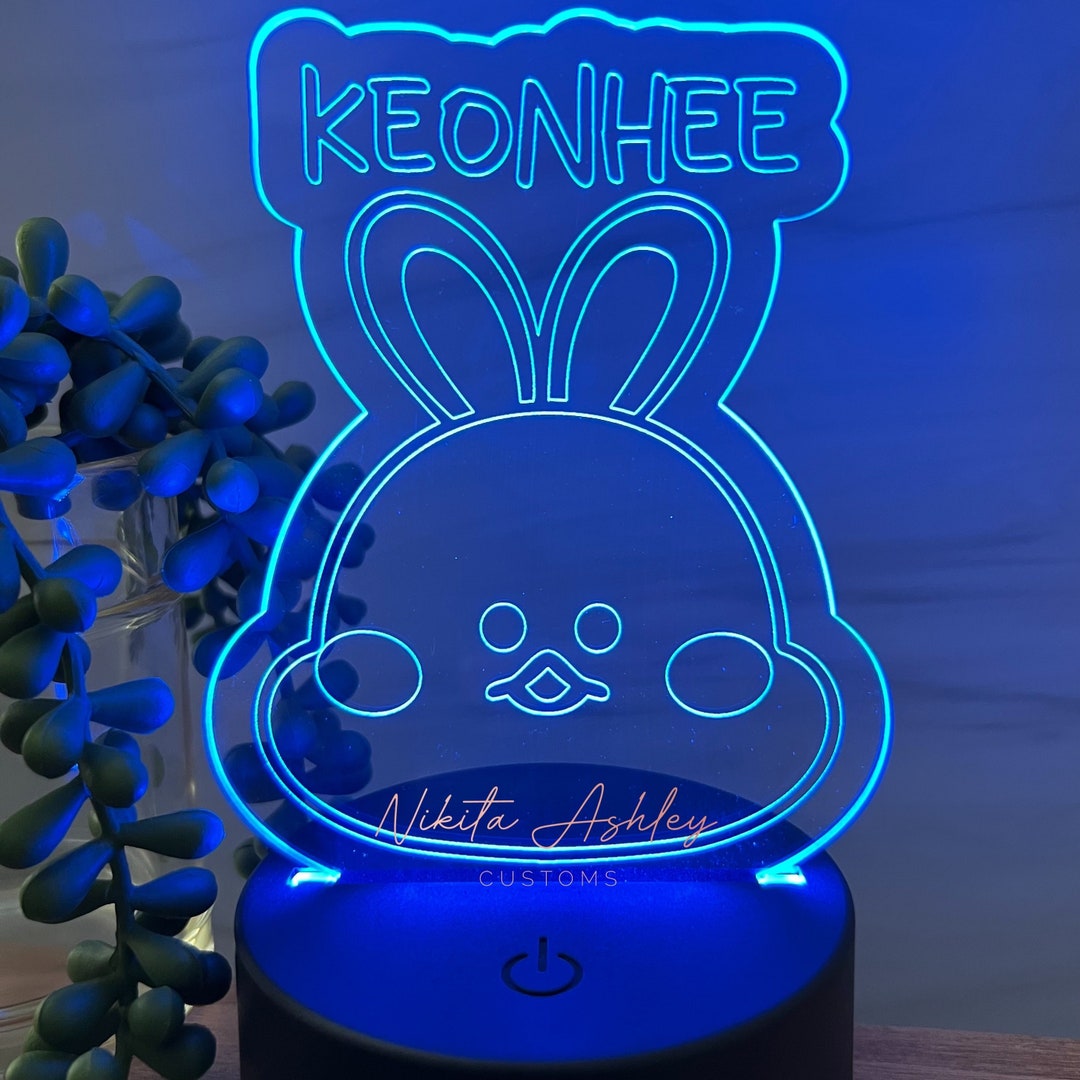 Oneus Animal RGB Desk Lamps, Kpop Merch - Etsy